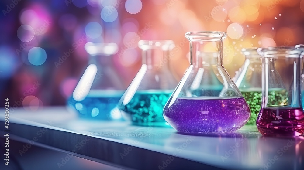 Science background chemistry themed abstract macro Stock Illustration ...