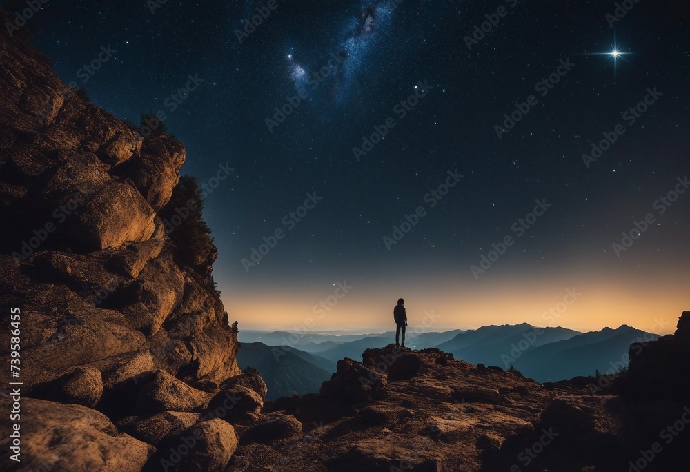 Zodiac Zenith, a mountaintop view where the constellations seem at arms ...