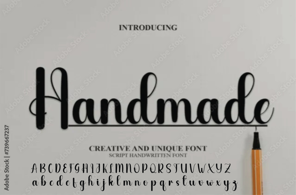 Signature Font Calligraphy Logotype Script Brush Font Type Font ...