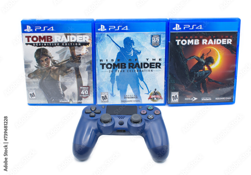 Ocala, FL 2-18-2024 Tomb Raider definitive edition, rise and shadow of ...