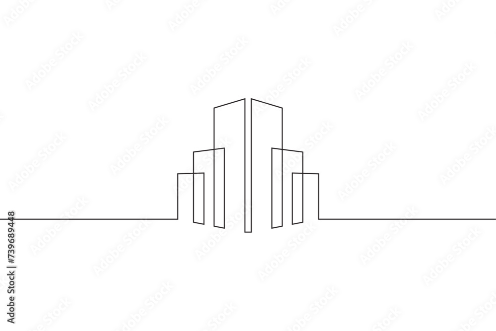 Minimal house logo design. Building structure symbol. Construction of ...