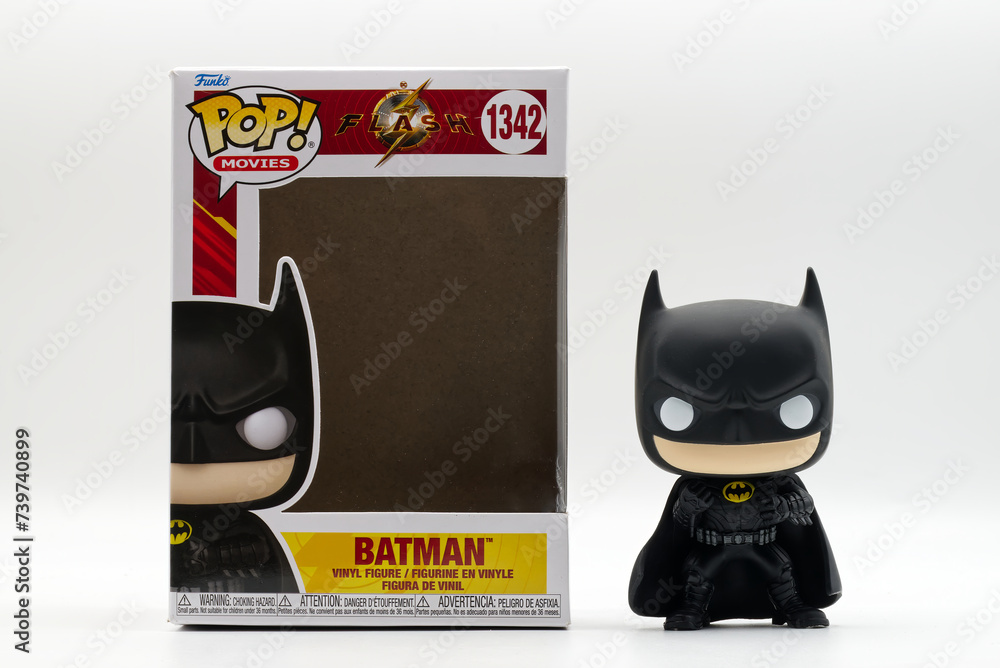 Bologna - Italy - February x, 2024: Funko Pop vinyl figure of DC ...