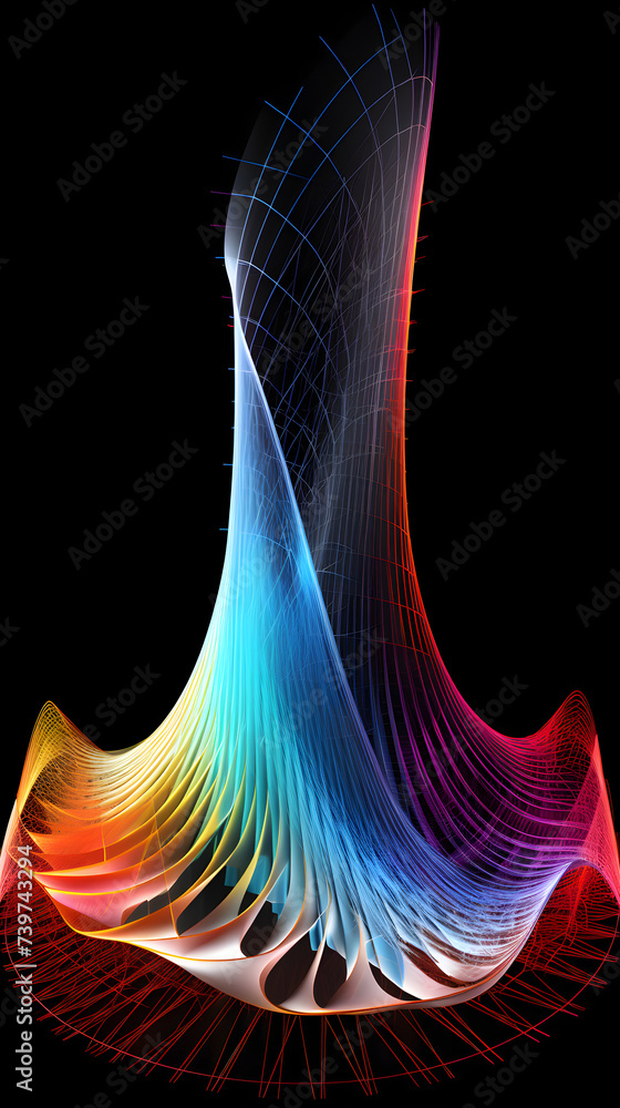 Colorful Mathematic Visualization of Fourier Transformation in FK Space ...
