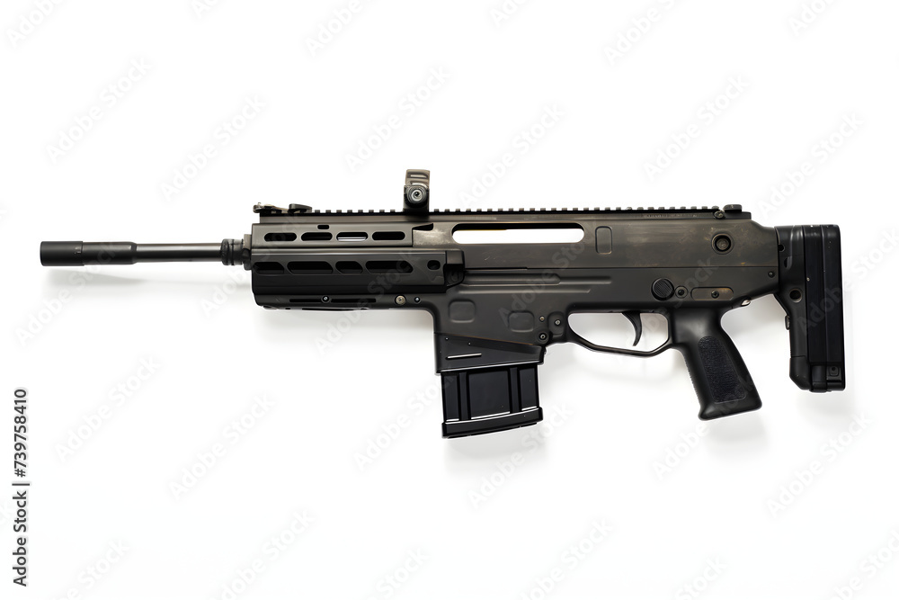 The Intricate Design and Unique Features of the FN PS90 Rifle Showcased ...