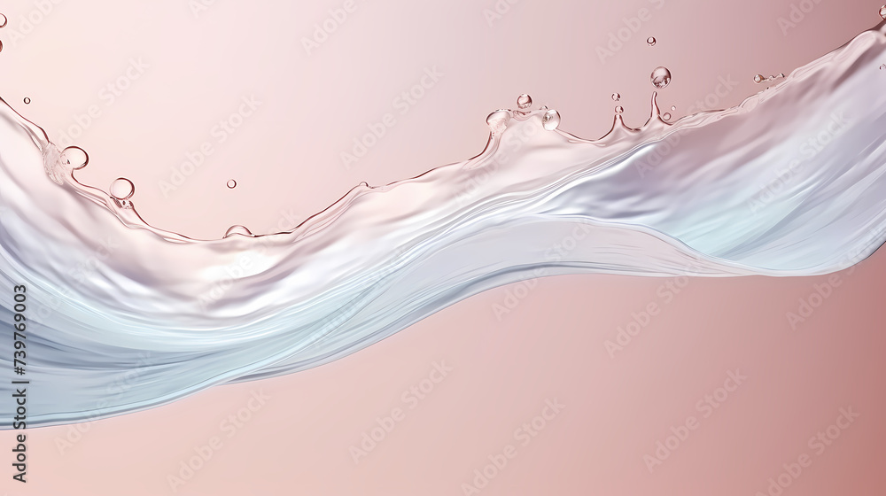 Water splash background, water attack impact and flutter in air ...