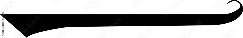 Vetor de Calligraphy element. Vintage ornate ornament. Decorative ...