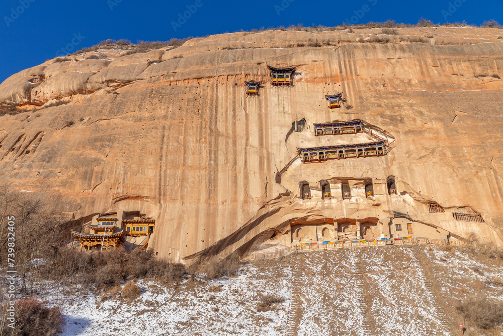 Mati Temple (or Matisi Temple). Thirty three Heaven grottoes (North ...