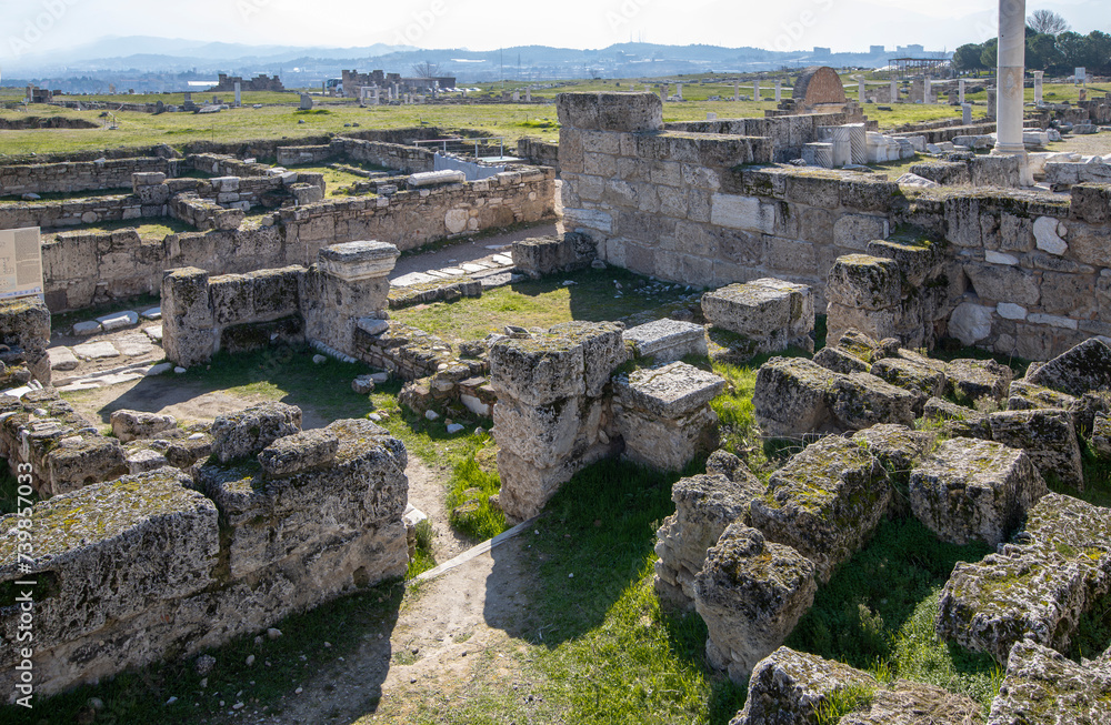 Turkey, 31.Ocak .2024 : ruins of Laodicea on the Lycus, city in the ...