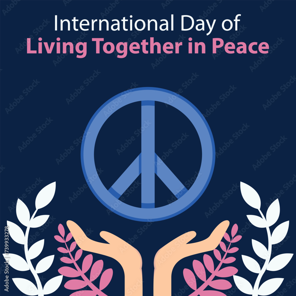 illustration vector graphic of a pair of hands raised a peace symbol ...