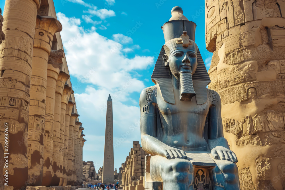 the architectural innovations credited to pharaohs, such as obelisks ...