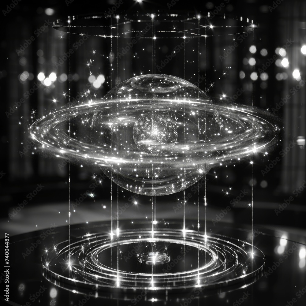 Helium atoms floating within a bubble of time each nucleus a ticking ...