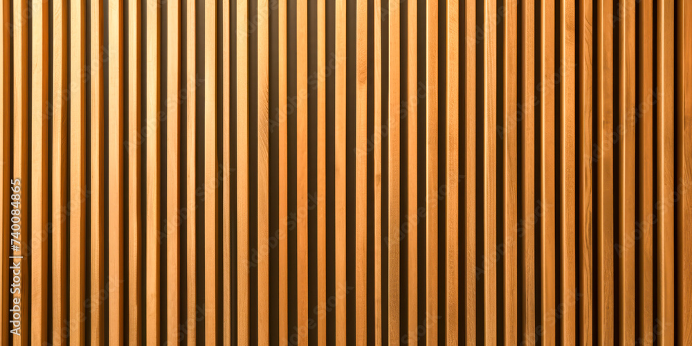 Modern acoustic panel, vertical wood pattern, wooden slats Stock ...