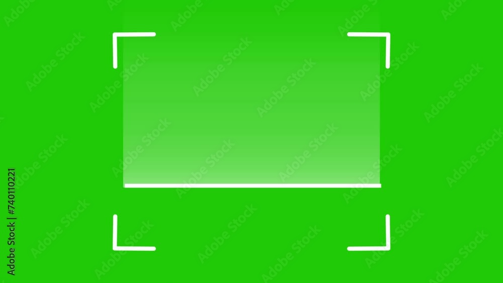 QR Code Scanner Animation on green screen. Futuristic barcode quick ...