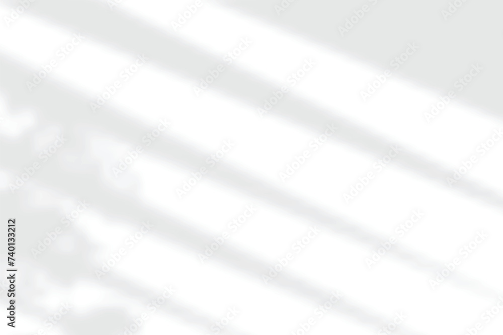 Window curtain shadow. Shading on transparent background. Overlay ...