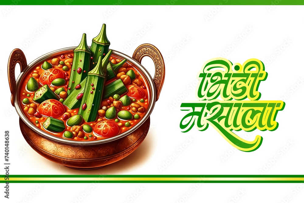 Bharwa Masala Bhindi: Authentic Indian Stuffed Okra Recipe, Stuffed ...