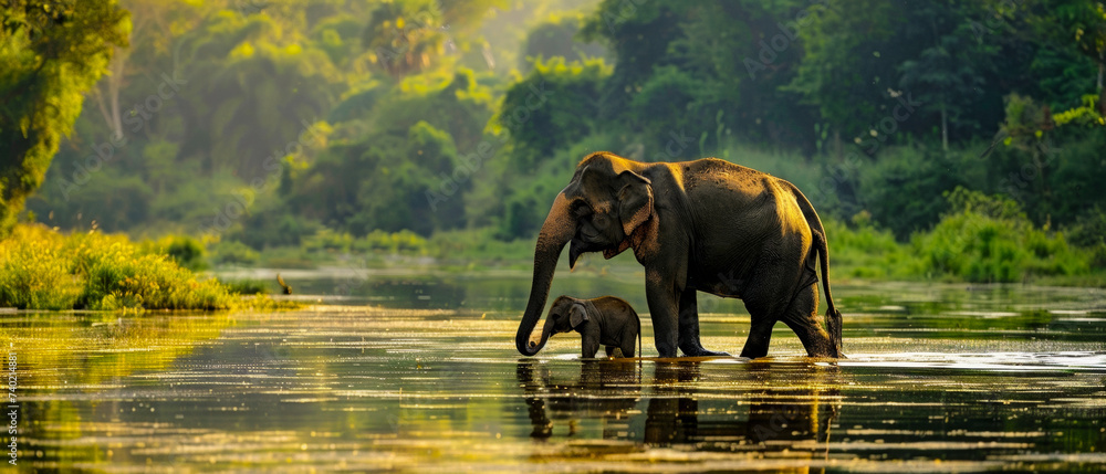 Animals in wildlife sanctuaries promoting conservation and care Stock ...