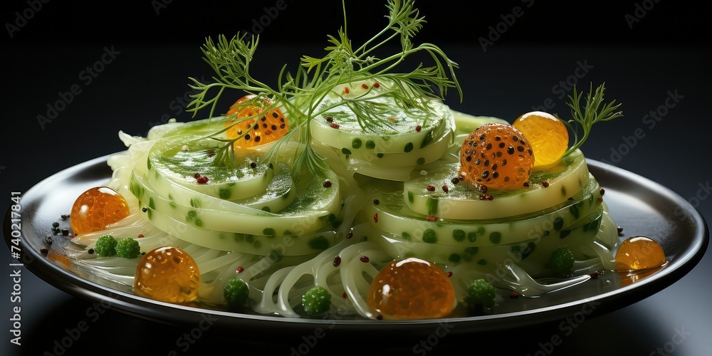 Dishes with Algae Culinary Marvels, A Visual Exploration of Seaweed ...