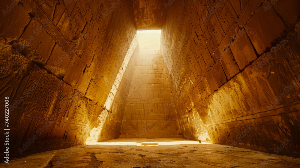 Cinematographic fisheye photography captures a yet-unseen chamber ...