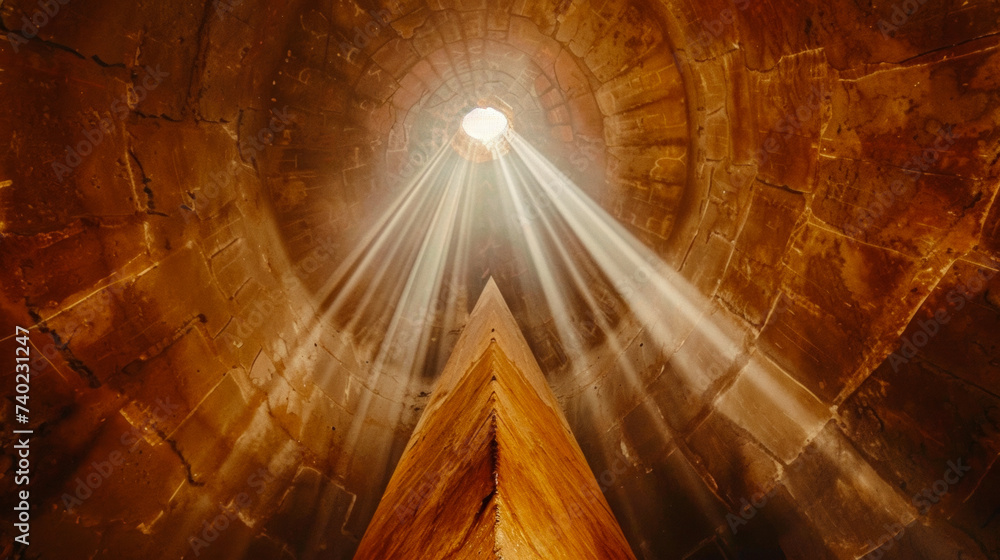 Cinematographic fisheye photography captures a yet-unseen chamber ...