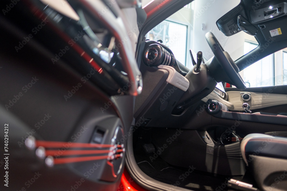 steering wheel, display, Interior, cockpit BYD Atto 3 Electric Car ...