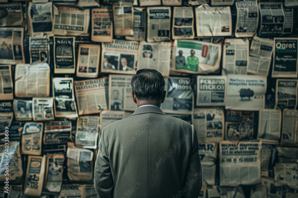 Illustrate the power of media in shaping public opinion Stock ...