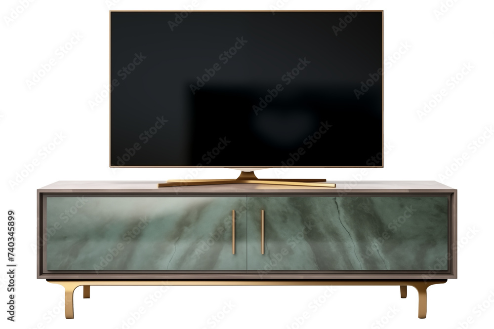 Cabinet tv stand PNG isolated on a white and transparent background ...