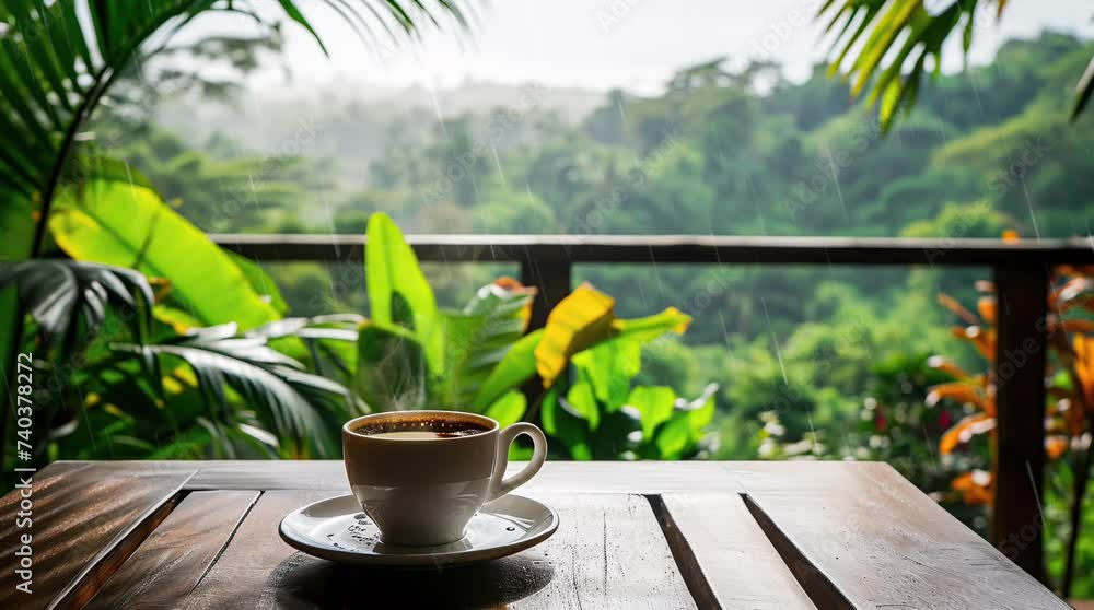 Tropical Coffee Break: Enjoying Coffee with a View of the Rainforest ...