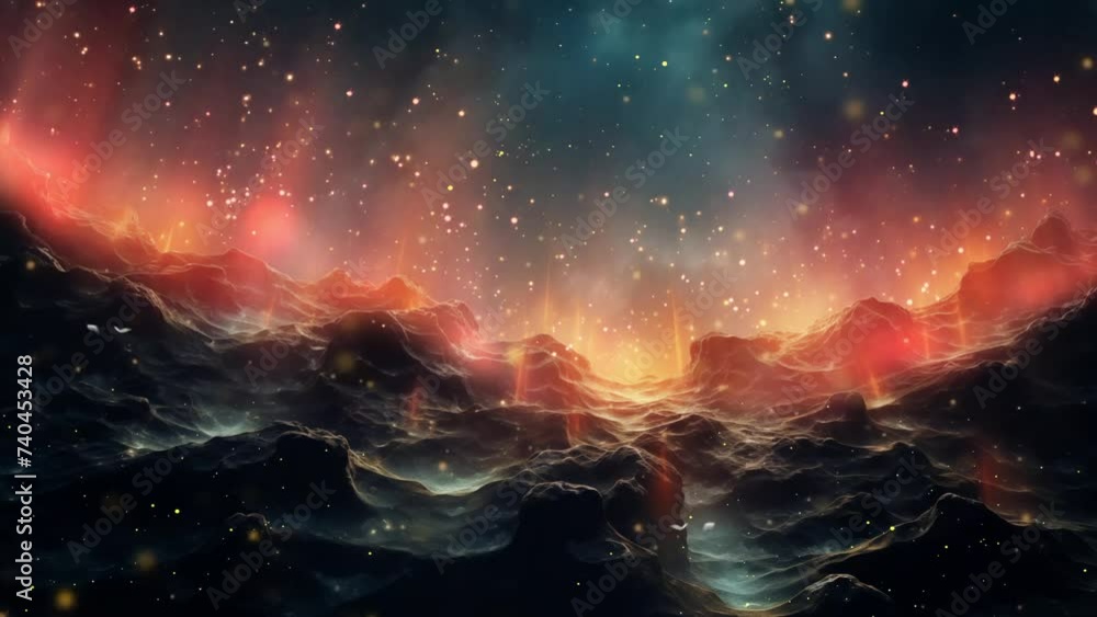 a breathtaking astrophotography image of a stellar. space background ...