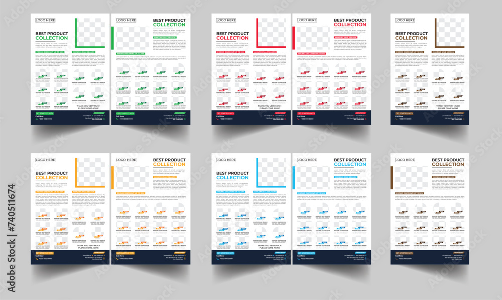 Product Catalogue & modern a4 product catalog design template ...