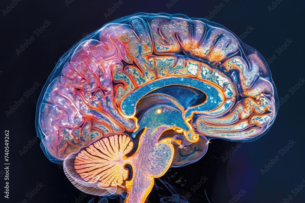 This close-up photo captures the intricate details and structures of a ...