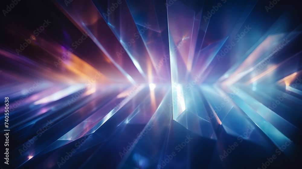 Prism light leak texture for photo overlay and effect. lens flare in ...