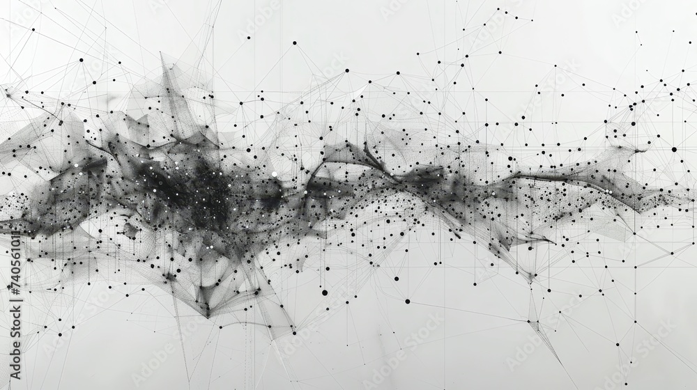 Visualizing Complexity: Graphing Multifaceted Data Sets ilustração do ...
