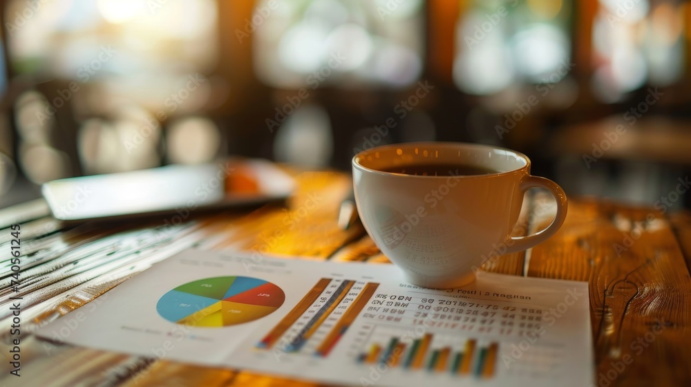 Visualizing Trends: Creating Chart for Data Analysis Stock Illustration ...