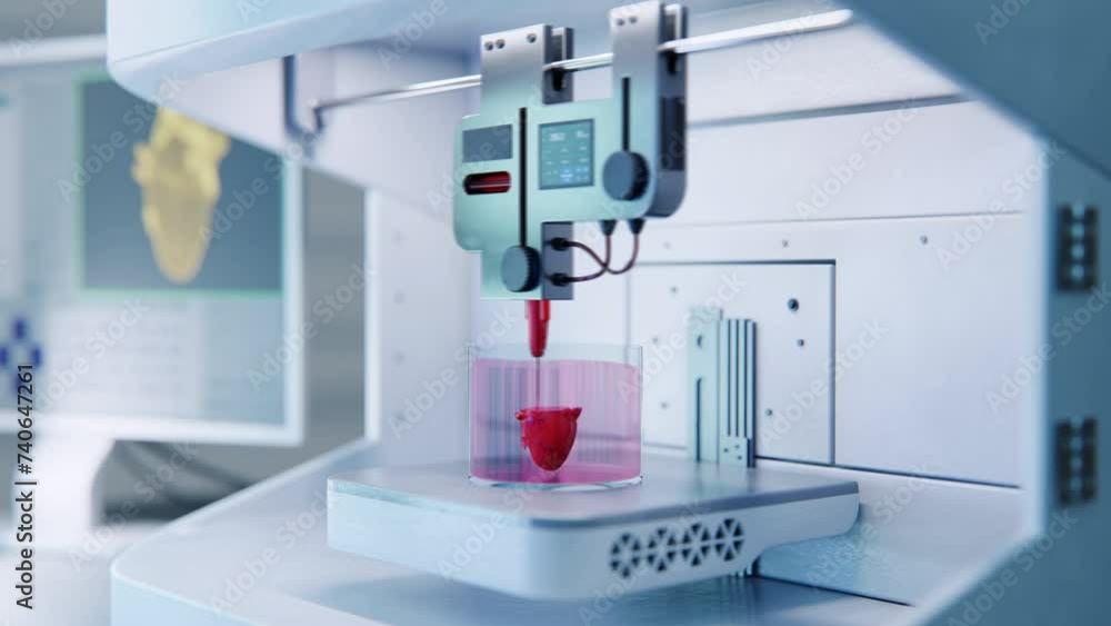 Advanced Machine Manufacturing an Artificial Human Heart From a Digital ...