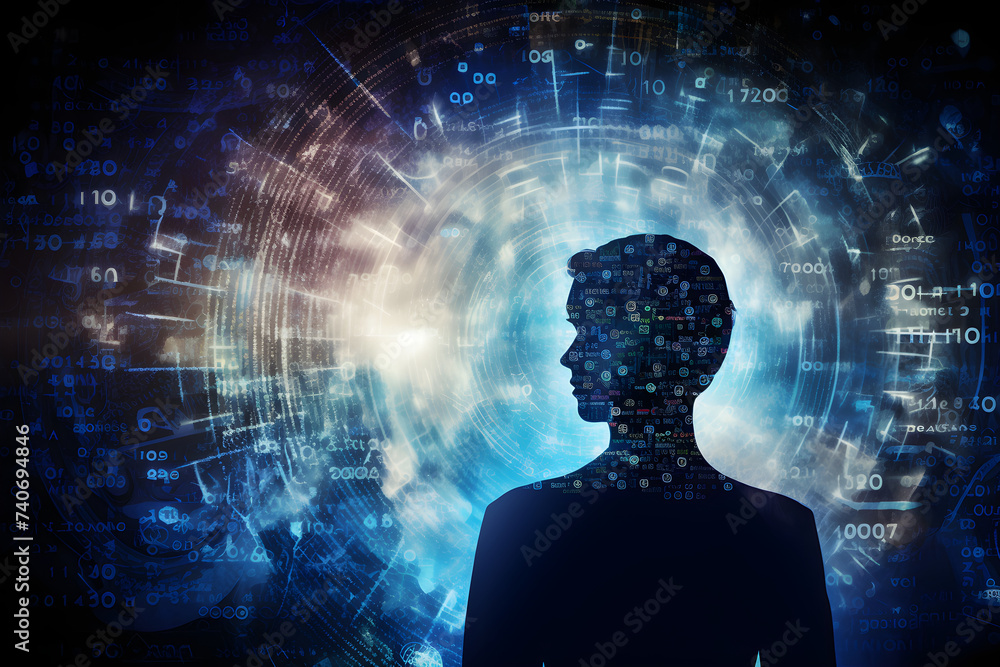 Complex Visual Metaphors Representing GDPR Security and Data Protection ...