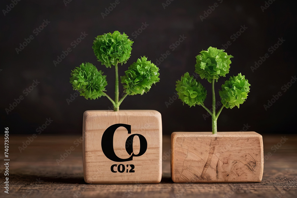 Visualize CO2 emission reduction with sustainable development and ...