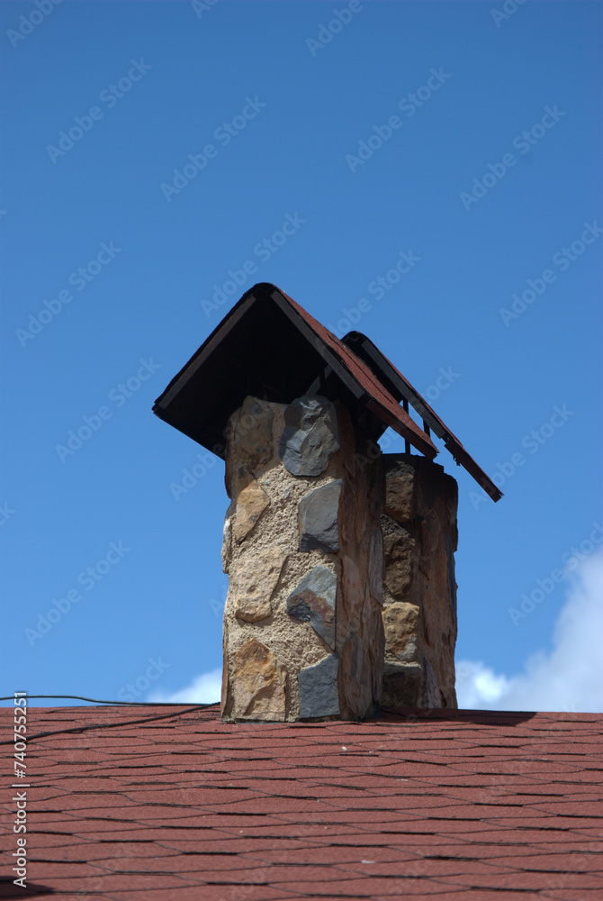 Techos,detalles tejas,casas tipicas de nuestra geografia. Stock Photo ...