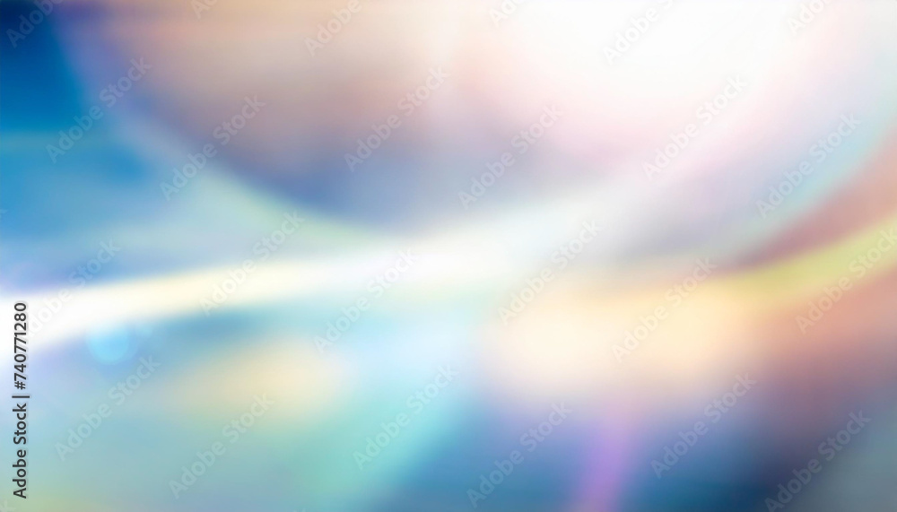 Blur glow overlay surface. Lens flare filter. Bokeh sunlight glare leak ...