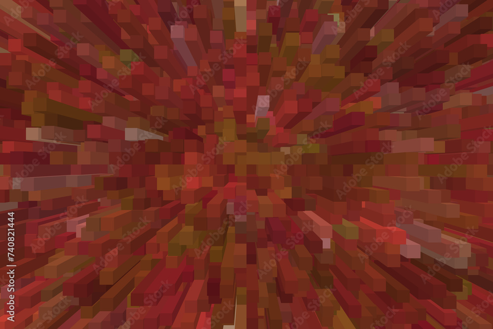 Abstract red 3d, texture wall red, square cubes red, background red ...