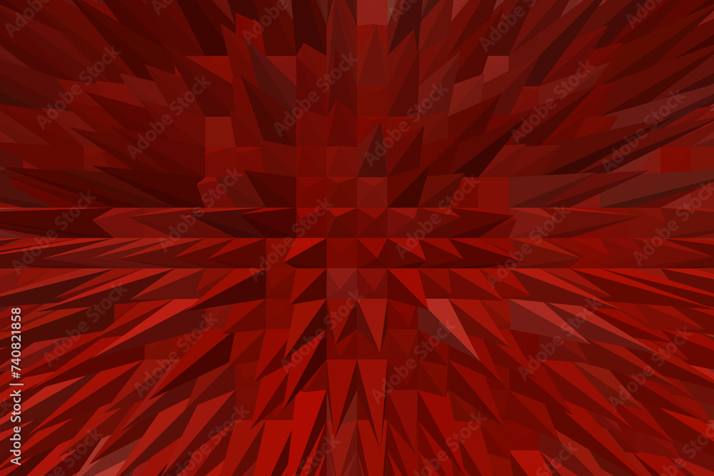 Abstract red 3d, texture wall red, square cubes red, background red ...