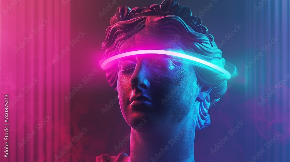 Visualize the Greek goddess Athena the goddess of knowledge and wisdom ...