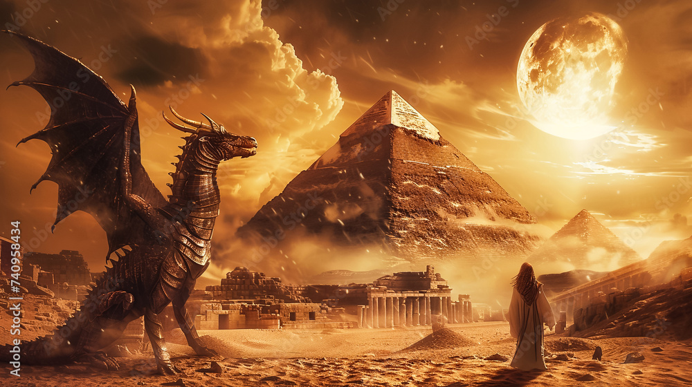 Merge ancient worlds and fantasy Pyramids and Stonehenge with magic ...