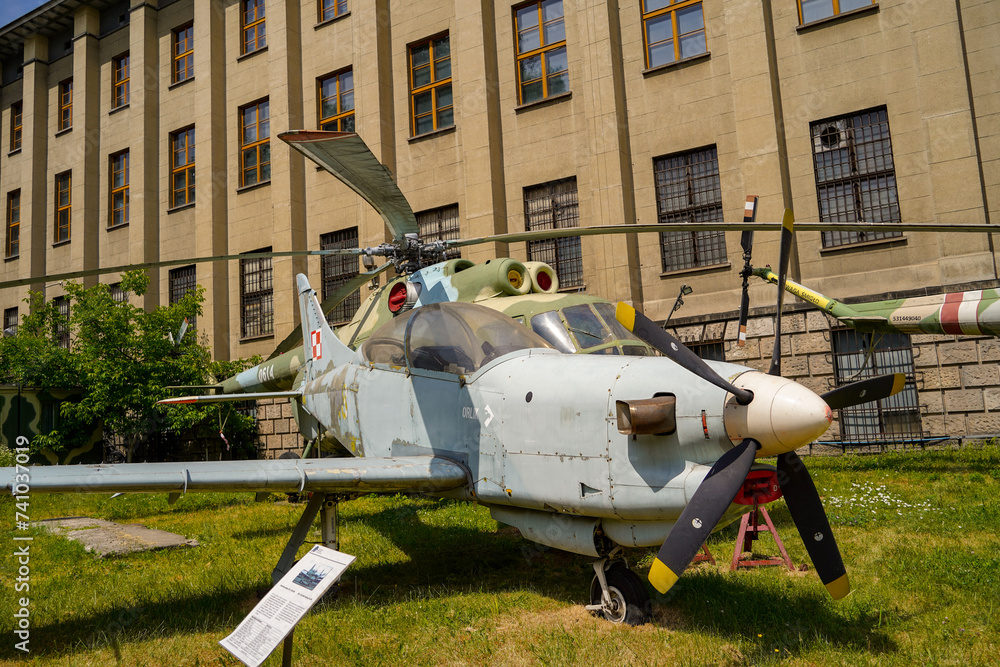 WArsaw ,Poland 6 june 2023 : Polish Army Museum , collection of ...