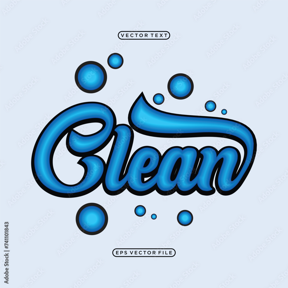clean letter text style design vector, clean writing in vintage cursive ...