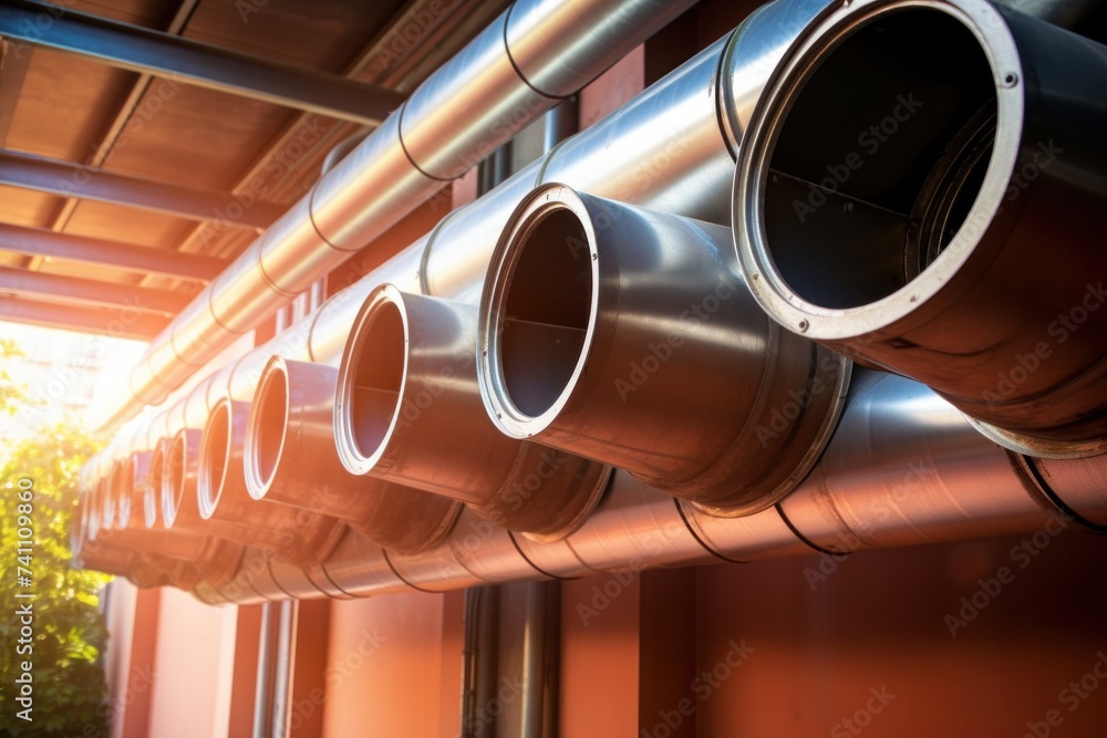 Hvac pipe, heating system, ventilation, air conditioning and cooling ...