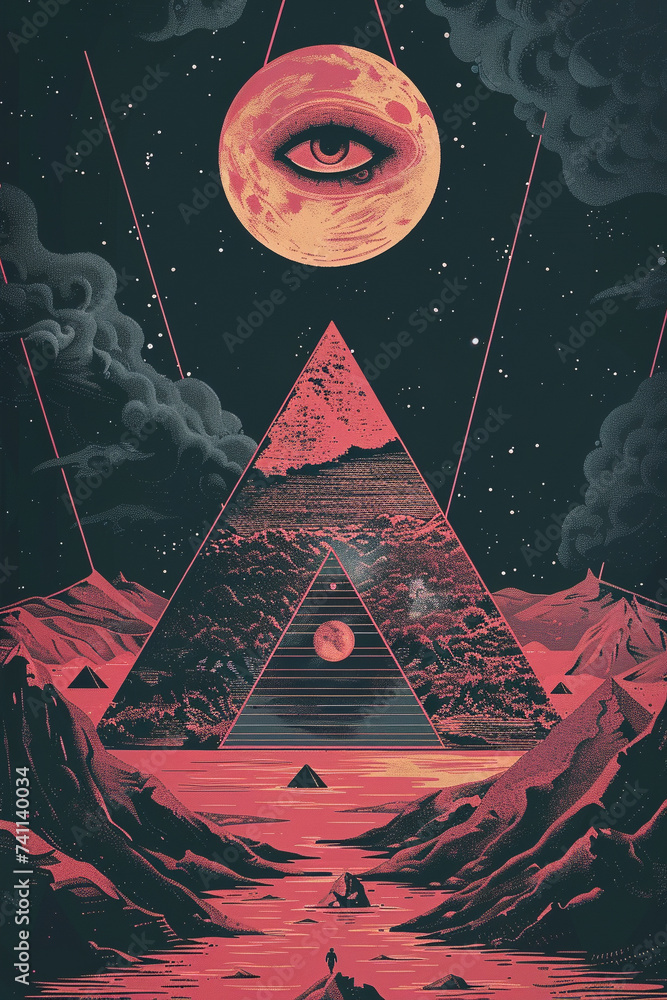 Sacred Gaze: All-Seeing Eye Atop the Pyramid - Ancient Symbolism ...