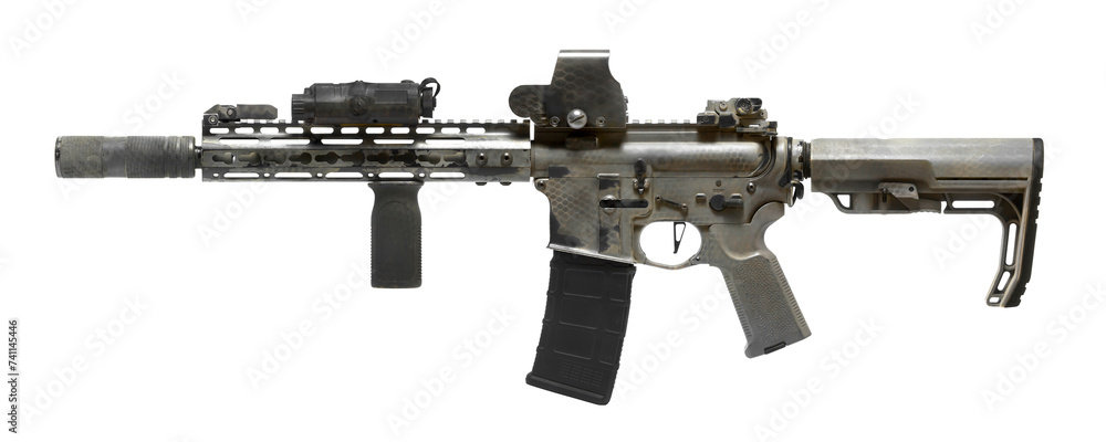 Weapons and military equipment for army, AR custom Assault rifle gun ...