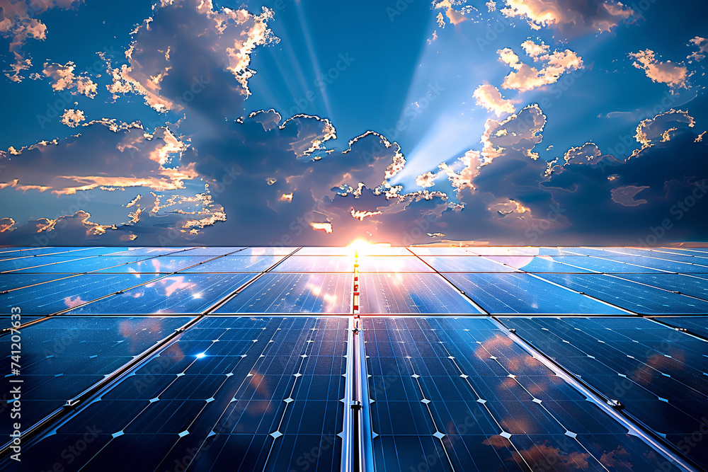 renewable energy light bulb with green energy, Earth Day or environment ...