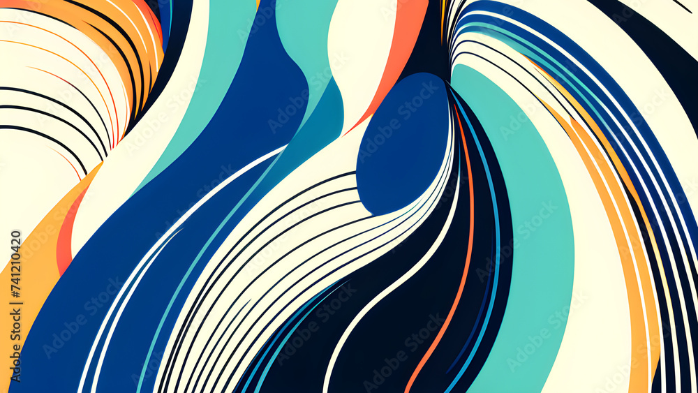 Colorful Wave Background, Colorful Wave Abstract wallpapers, Transform ...