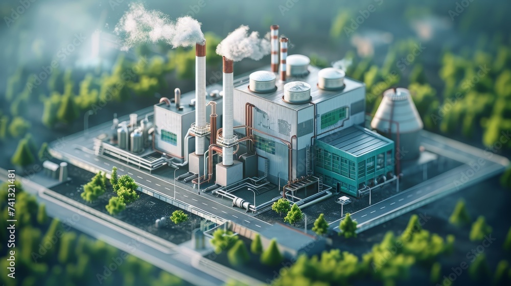 Biomass cogeneration plant diagram, educating on how waste can power ...